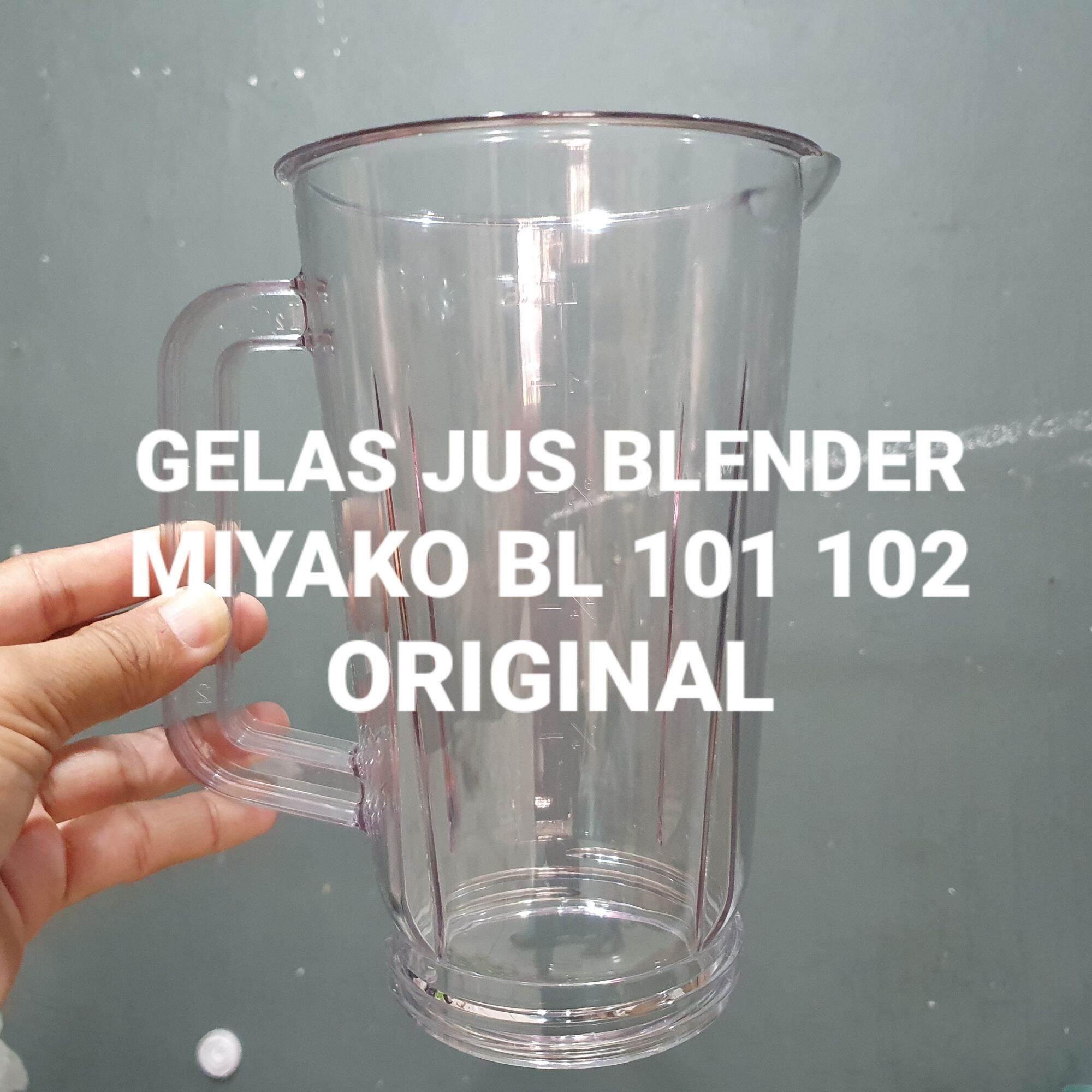 GELAS JUS KACA BLENDER MIYAKO ORIGINAL BL 101 102 | Lazada Indonesia
