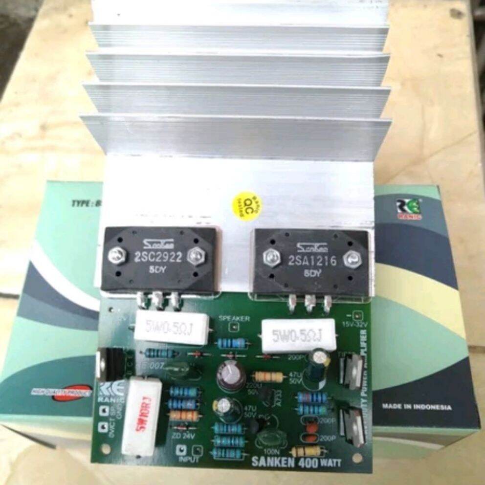 Rangkaian kit modul power amplifier Sanken 400watt mono | Lazada Indonesia