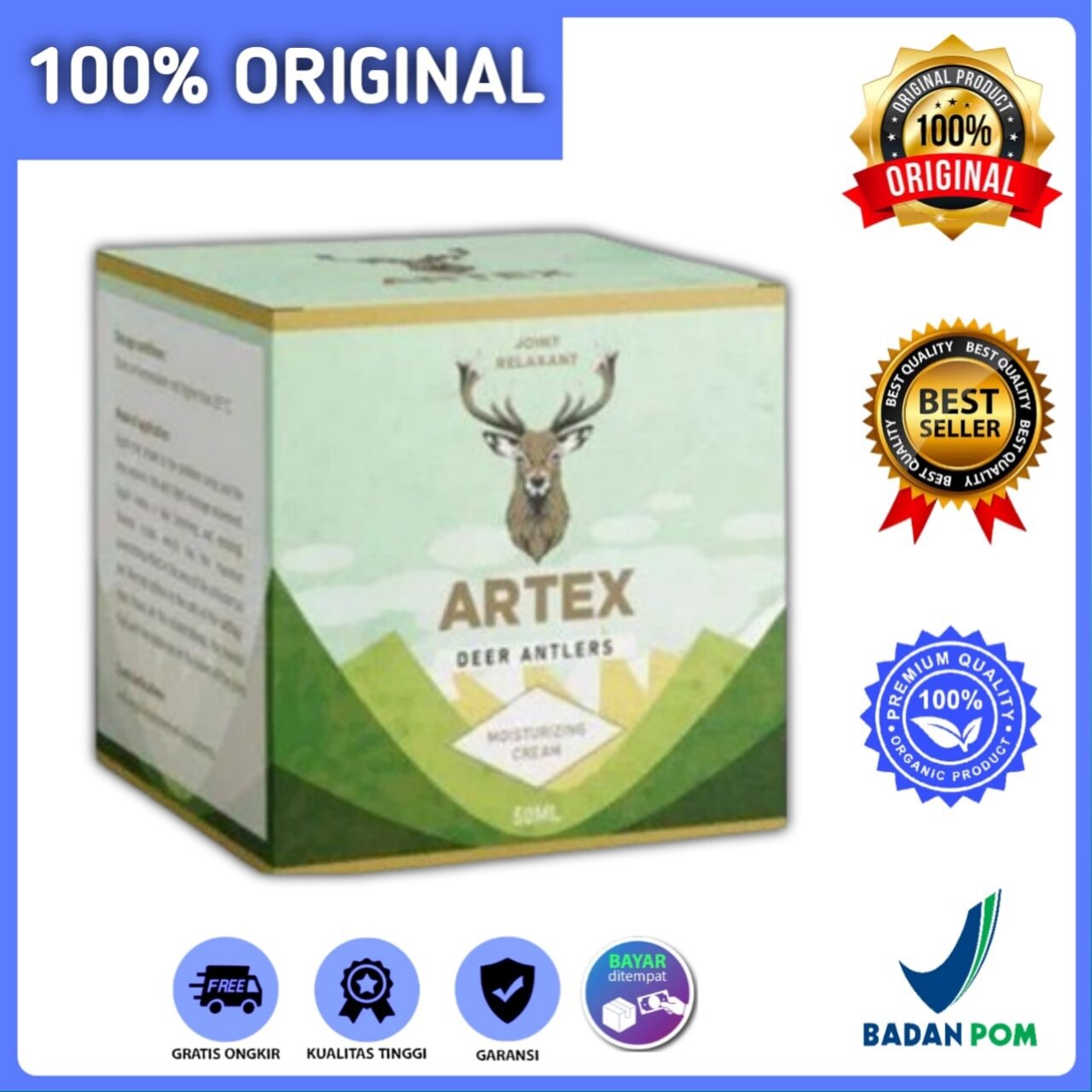Cream Artex Asli 100% Original Dan Efektif Atasi Masalah Sendi / Artex ...