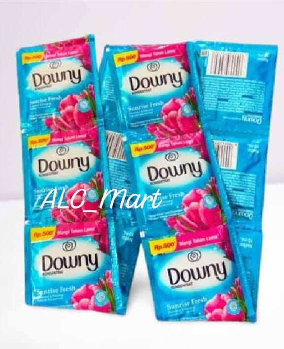 Downy Varian Biru muda ( 12 sachet ) | Lazada Indonesia