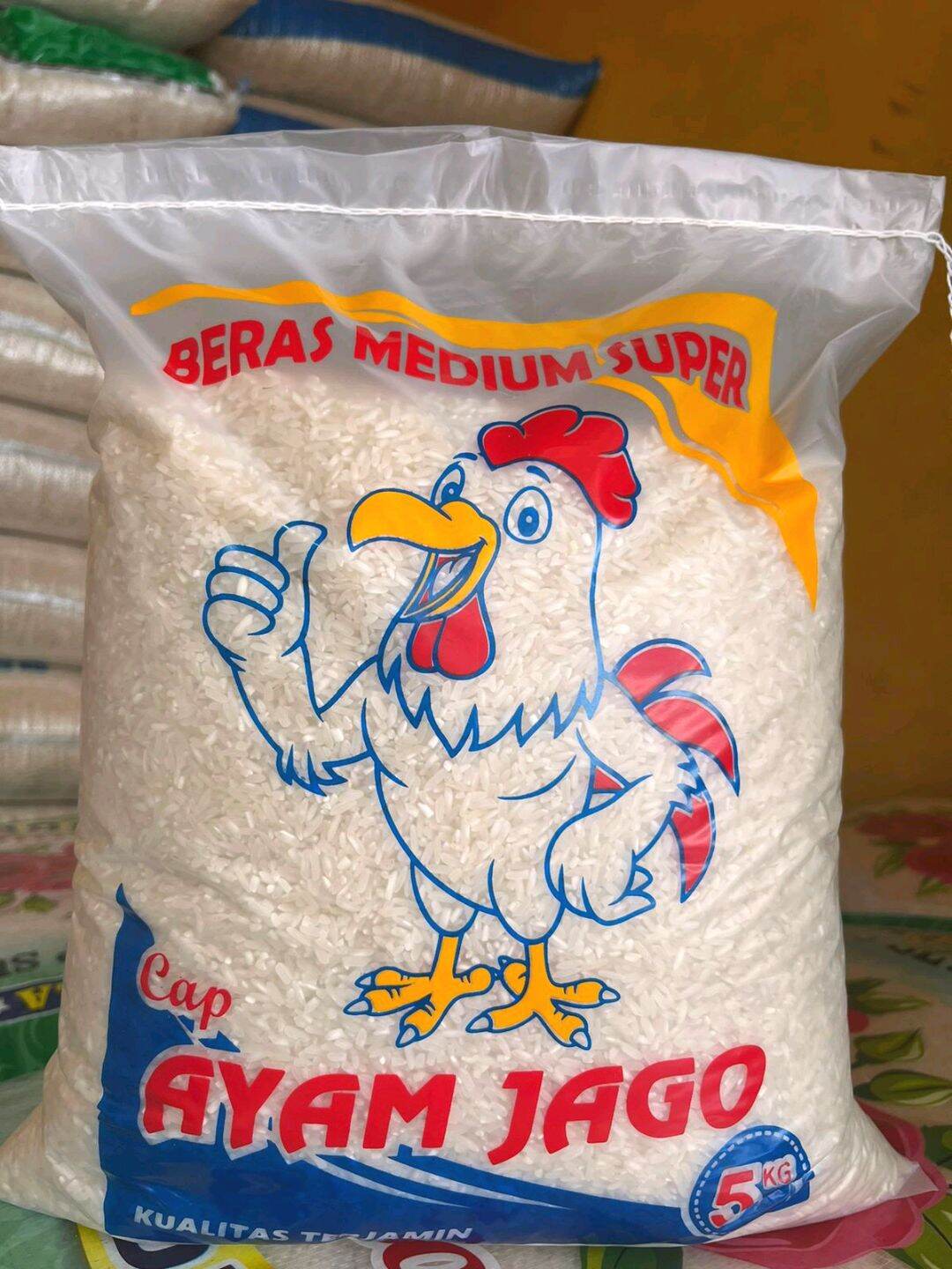 Beras Ayam Jago 5 Liter/ Beras Medium Super 5 Liter/ Beras Medium Murah | Lazada Indonesia