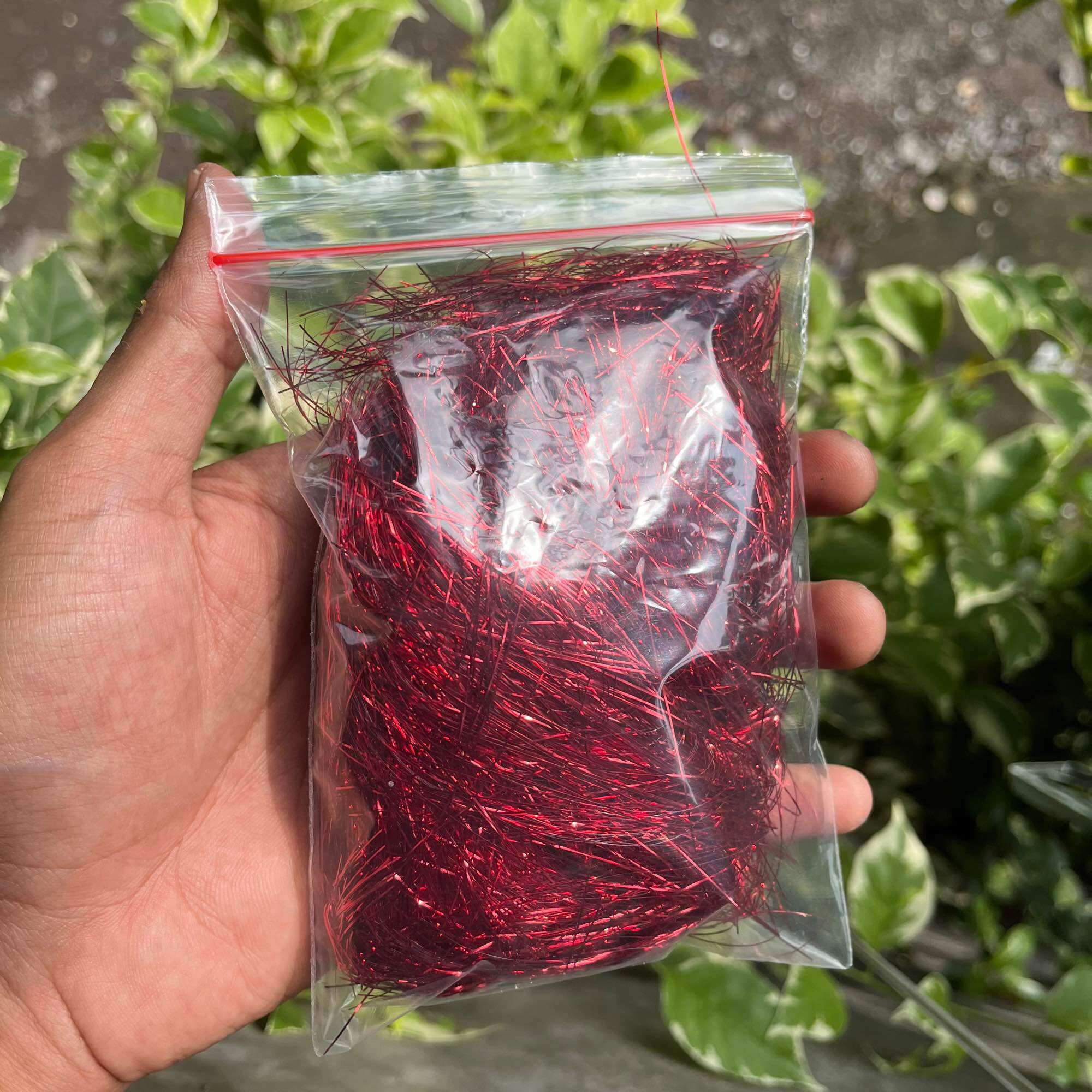 SERAT METALIK WARNA MERAH CARBON FORGED | Lazada Indonesia