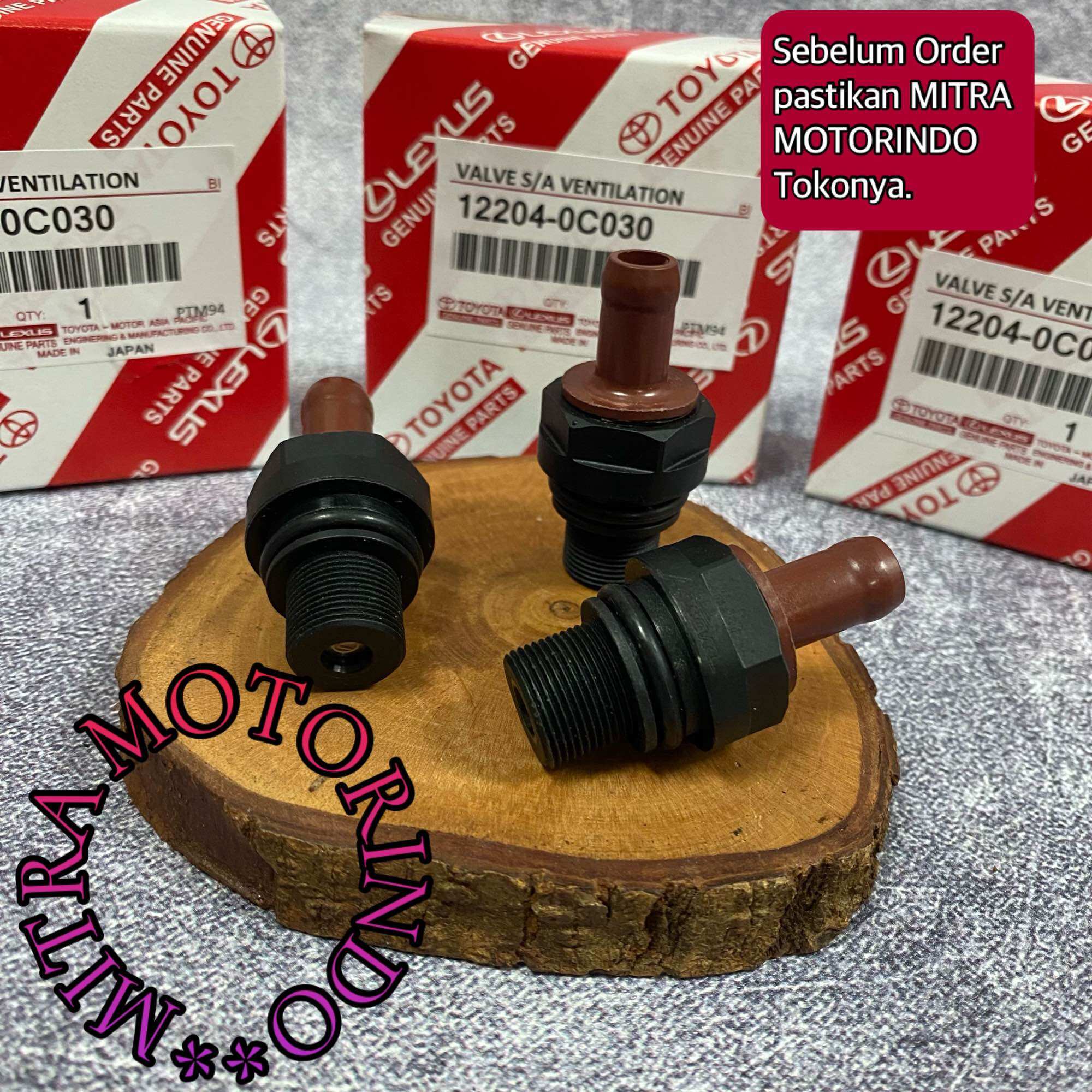 Valve PVC Ventilasi Asli Toyota Innova Reborn/Fortuner FRZ/Hilux Revo ...