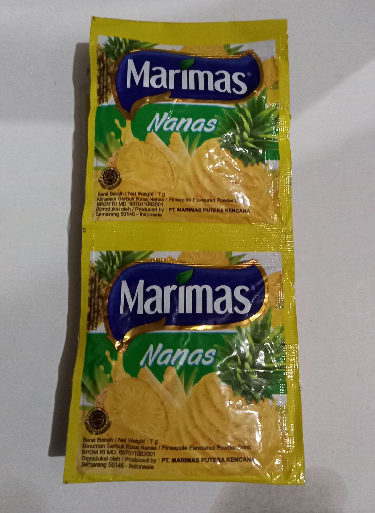Marimas NANAS isi 5 lembar | Lazada Indonesia