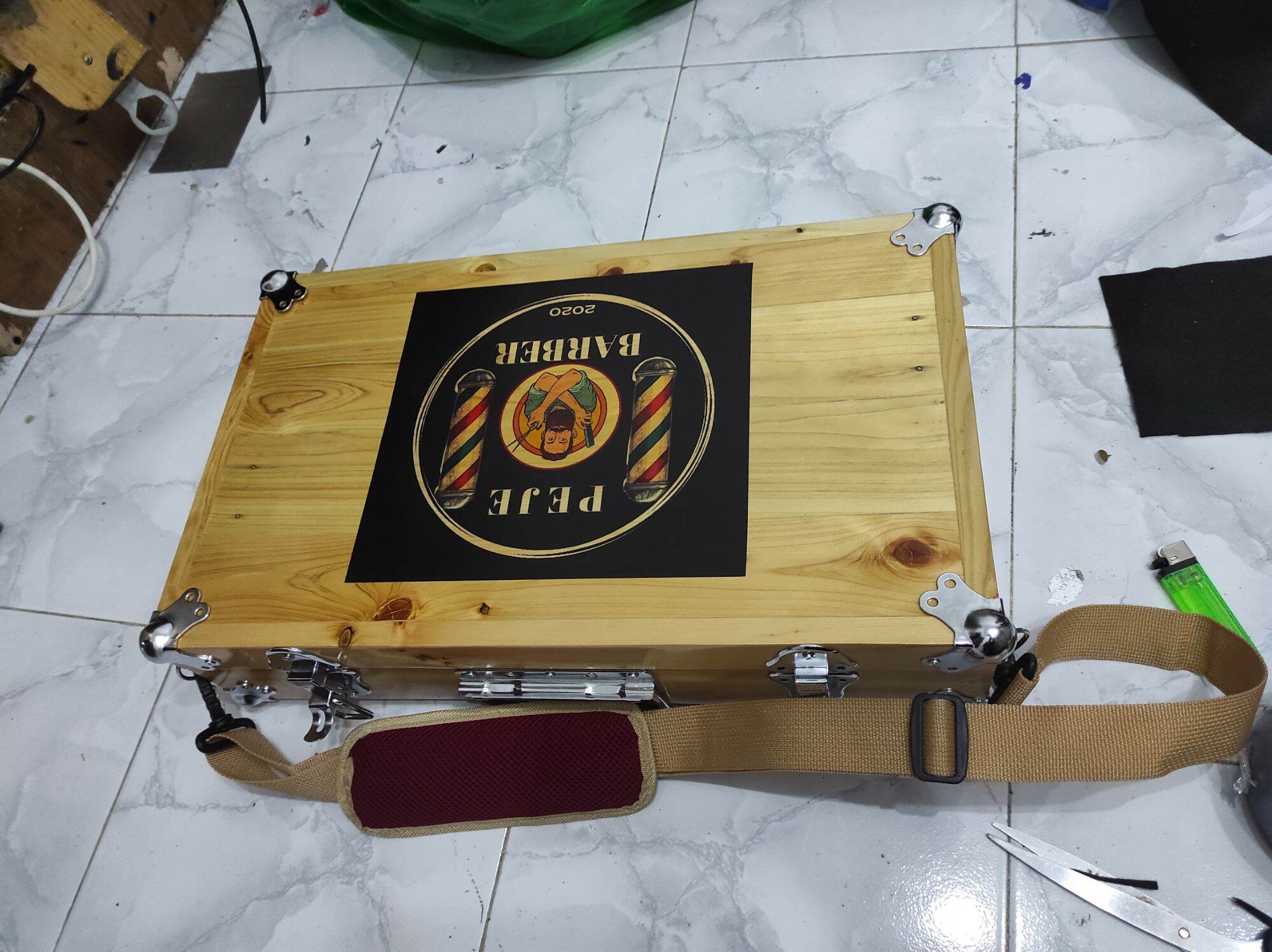 koper kayu, koper peralatan cukur | Lazada Indonesia