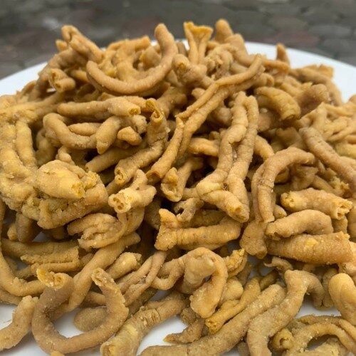 1KG KRIPIK USUS AYAM CRISPY ORIGINAL ENAK DAN RENYA/NADYA BERKAH02 ...