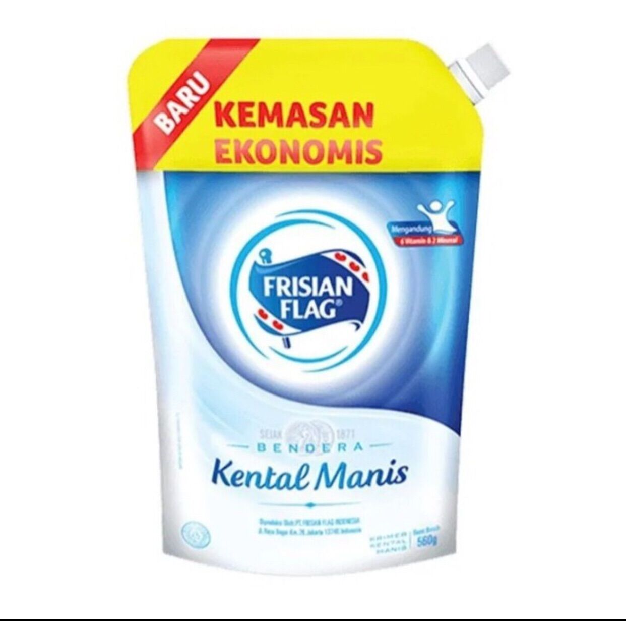 Frisian Flag Kental Manis Pouch 545gr Susu SKM putih | Lazada Indonesia