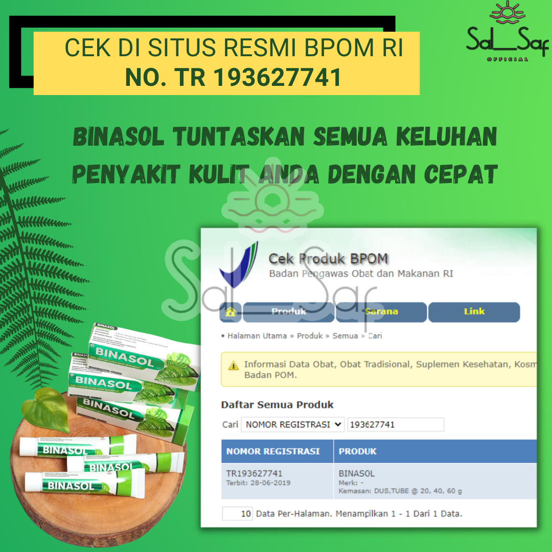 Binasol Gel Obat Luka Diabetes Bakar Bernanah Basah Koreng Sayat Bekas ...