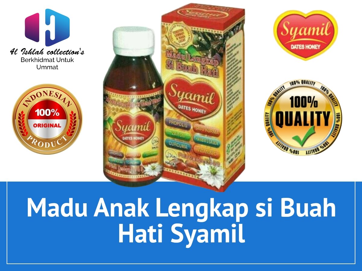 Madu Syamil/ Madu Anak Si Buah Hati/ Syamil Kid's Date's Honey | Lazada ...