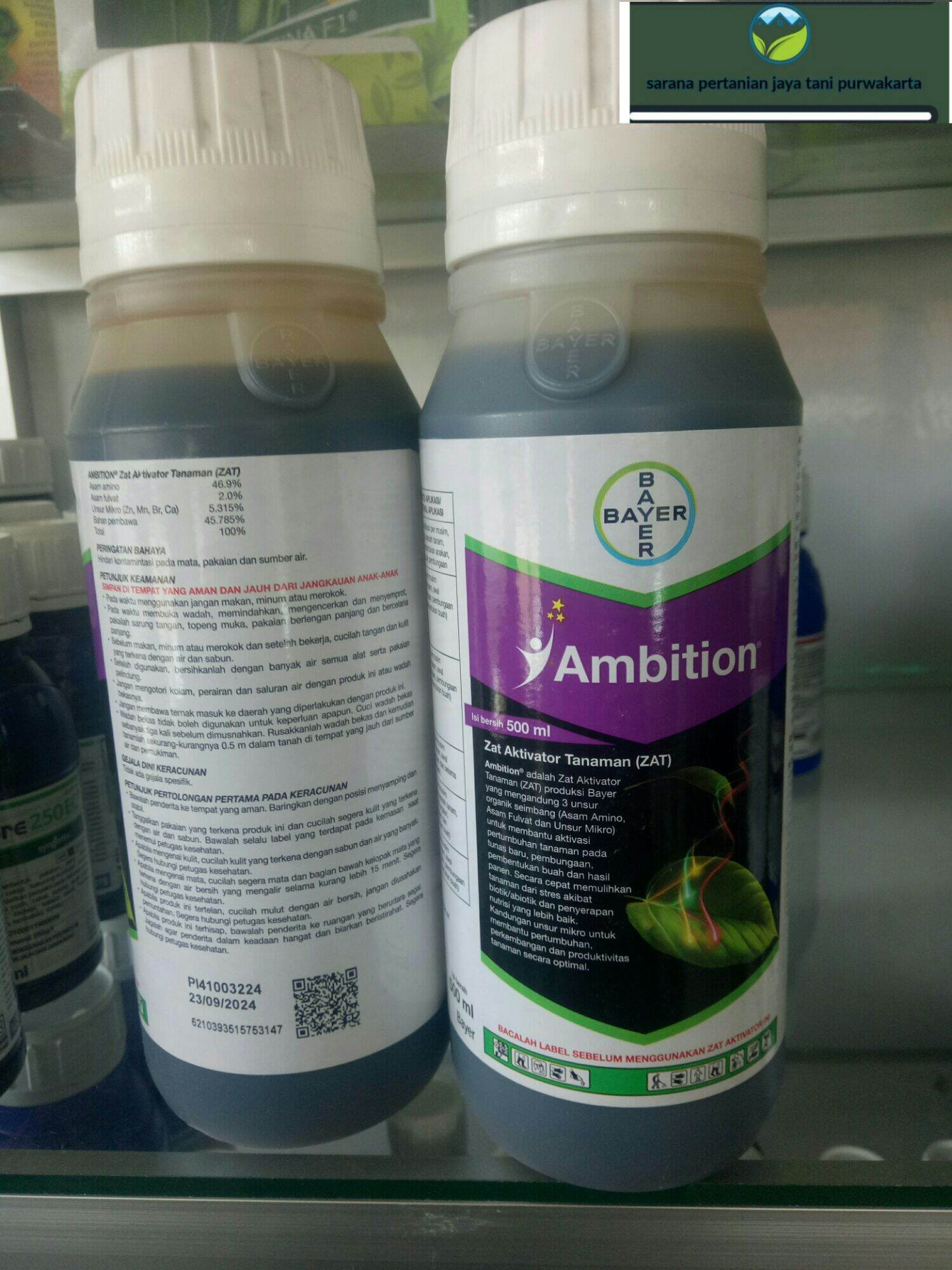 Ambition bayer 500 mil aktivator tanaman | Lazada Indonesia