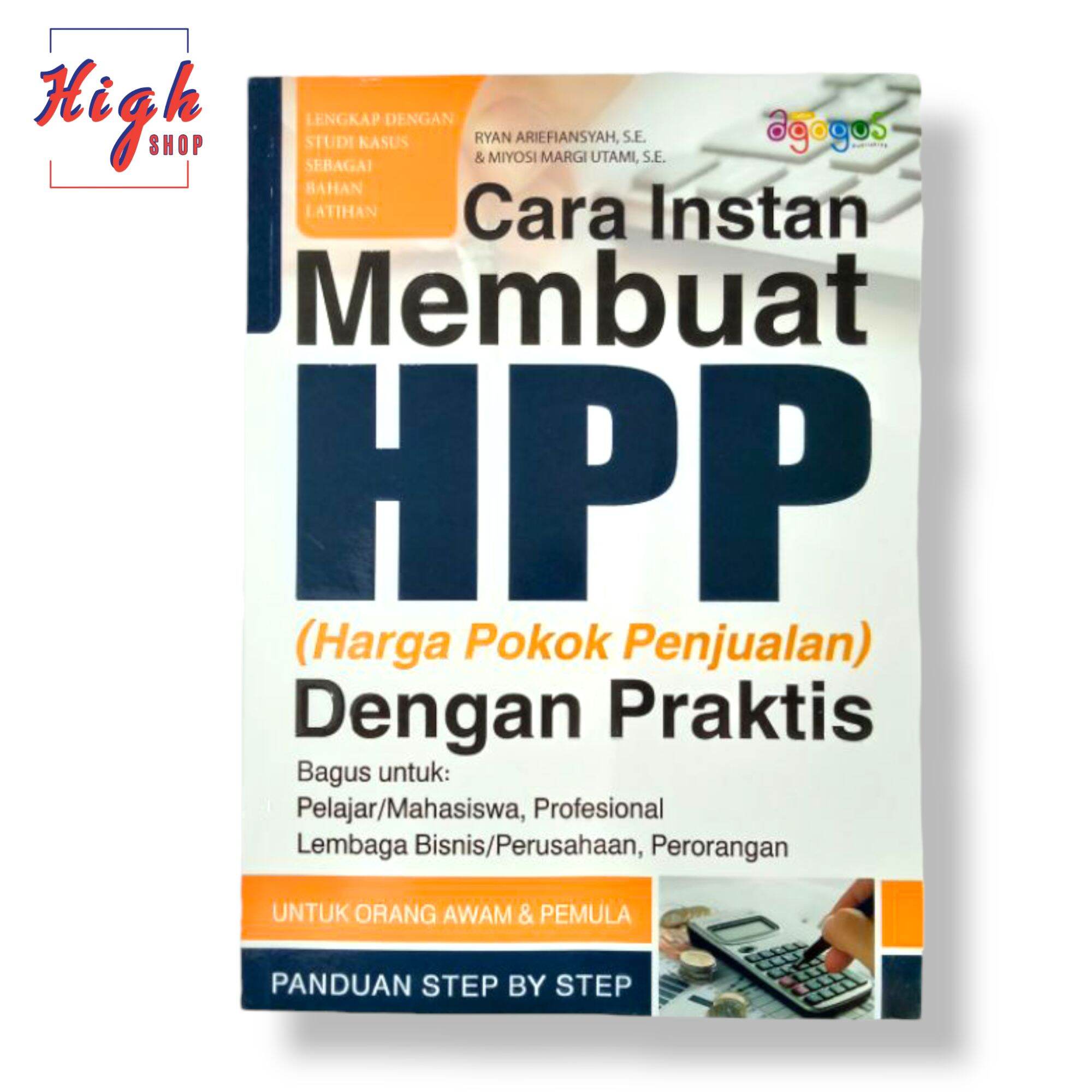Buku Cara Instan Membuat HPP Harga Pokok Penjualan Secara Praktis ...