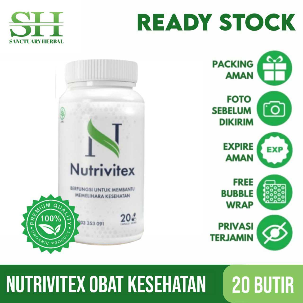 Nutrivitex Original Obat Alami Herbal Pembasmi Parasit Dalam Tubuh ...