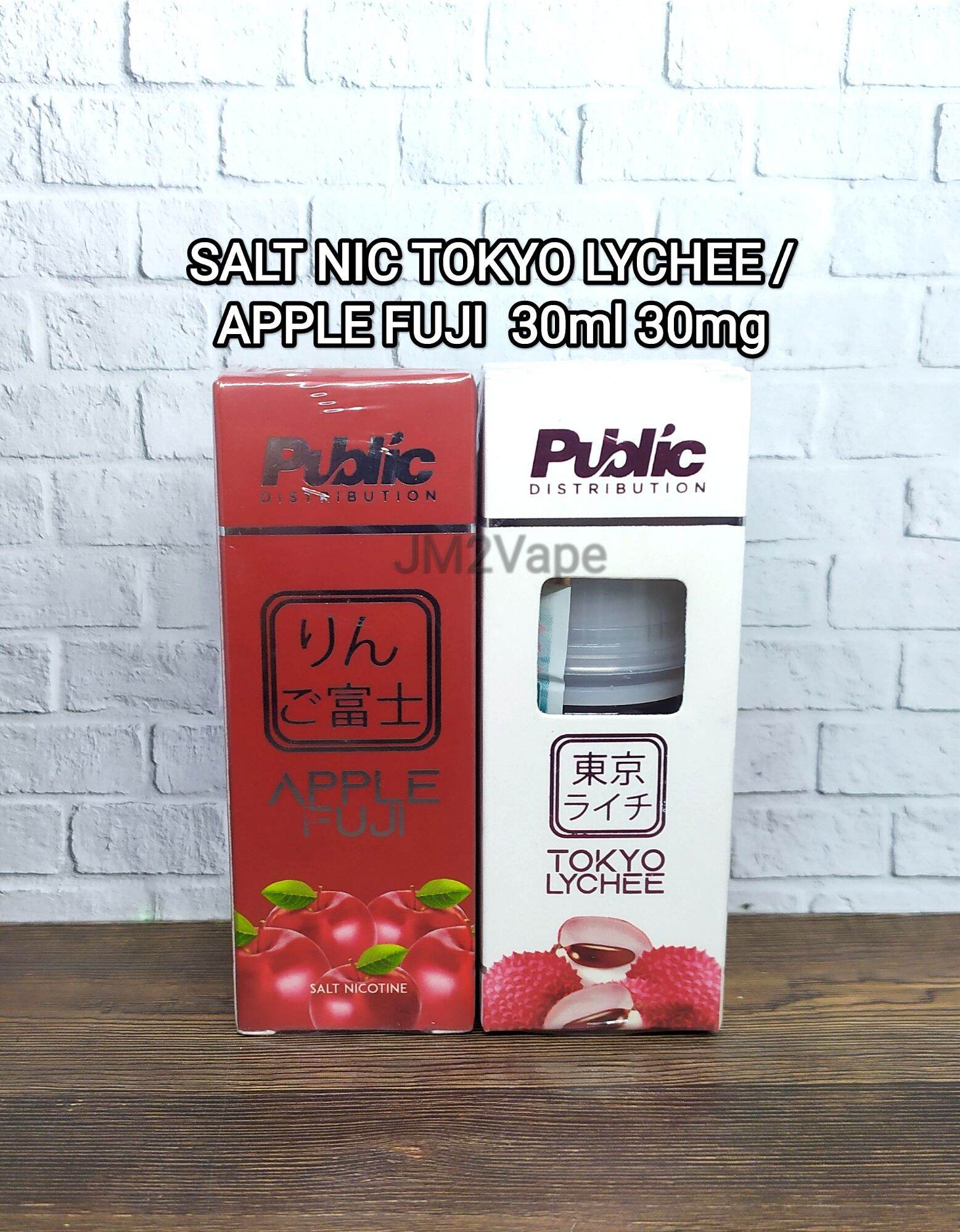 Salt nic Tokyo Lychee dan Apple Fuji 30ml 30mg | Lazada Indonesia
