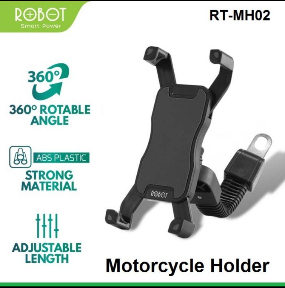 ROBOT RT-MH02 Phone Holder HP Motor - Garansi Resmi 1 Tahun | Lazada ...