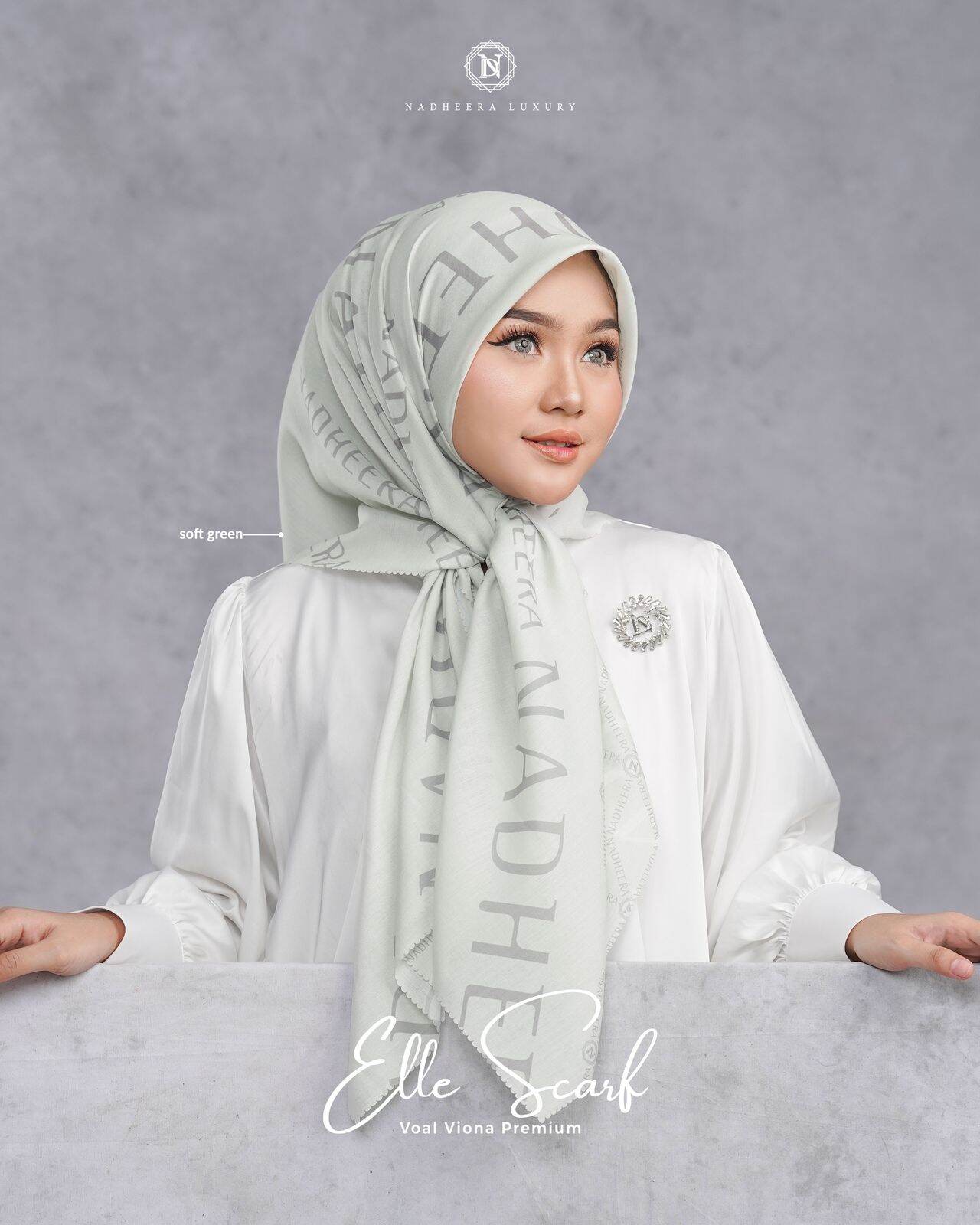 ELLE SCARF BY NADHEERA LUXURY √ AYSHOP COLLECTION | Lazada Indonesia