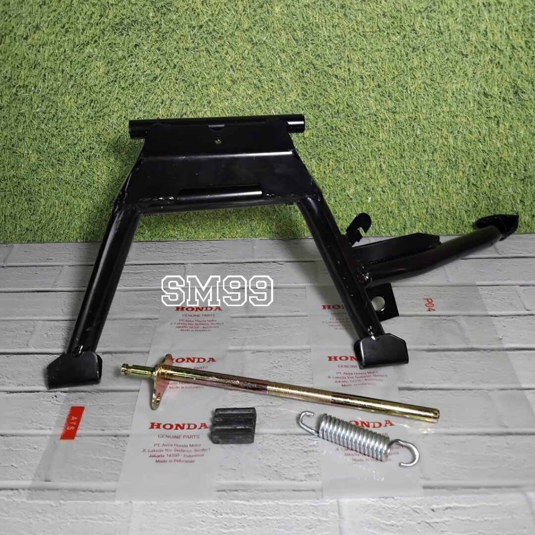 as standar 2 + standar tengah + per dan karet motor honda vario 125 150 old dan led new | Lazada ...