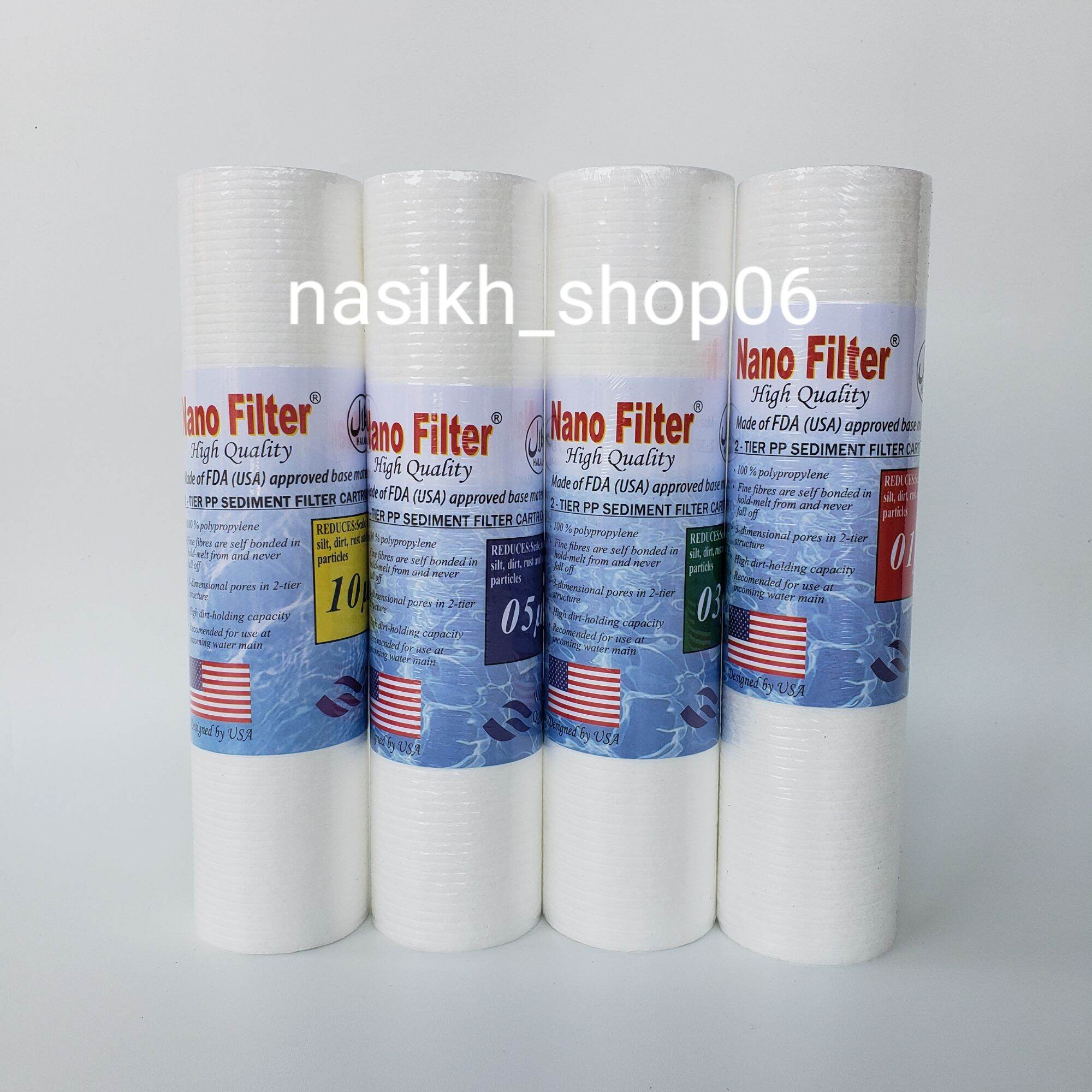 FILTER AIR Nano filter spon filter air pembersih penjernih cartridge ...