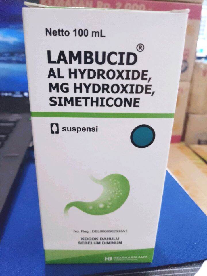 LAMBUCID SIRUP 100 ML (Obat Maag, Mual, Nyeri Lambung, Ulu Hati ...