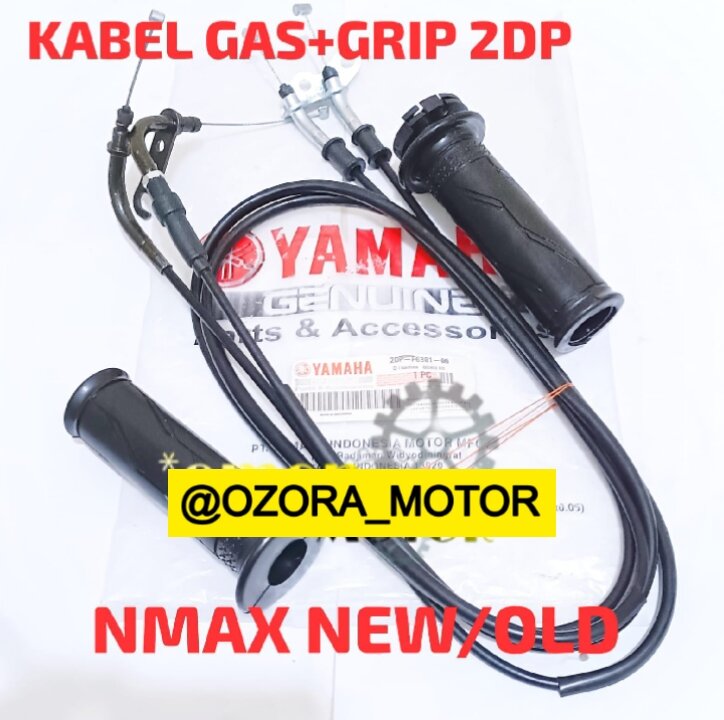KABEL GAS + HANDGRIP YAMAHA 2DP HANDPAD GRIP NMAX LAMA NMAX OLD HIGH ...