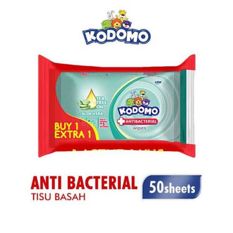 KODOMO TISU BASAH 50s BUY 1 EXTRA 1 | Lazada Indonesia