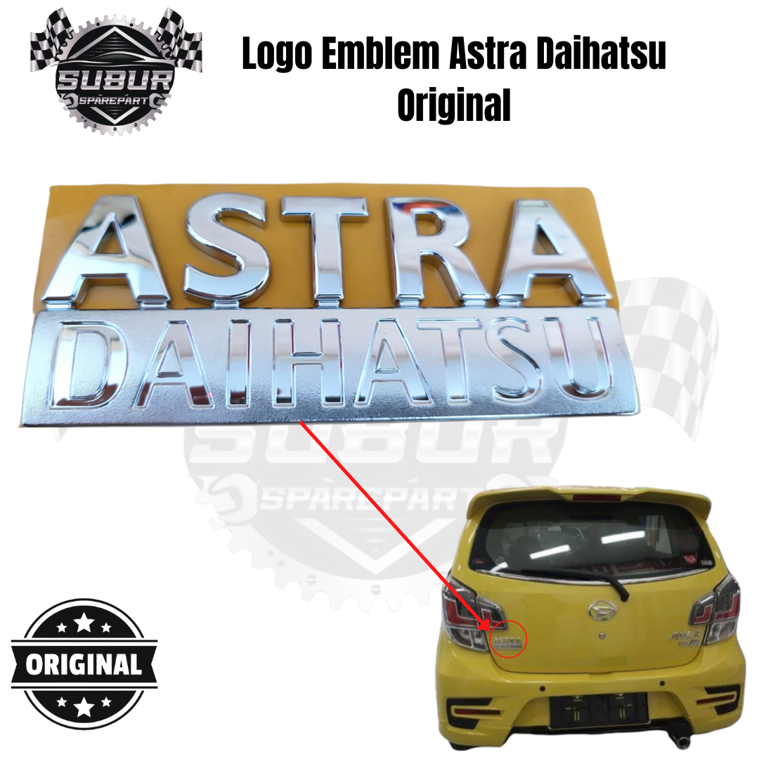 Logo Emblem Astra Daihatsu Original | Lazada Indonesia