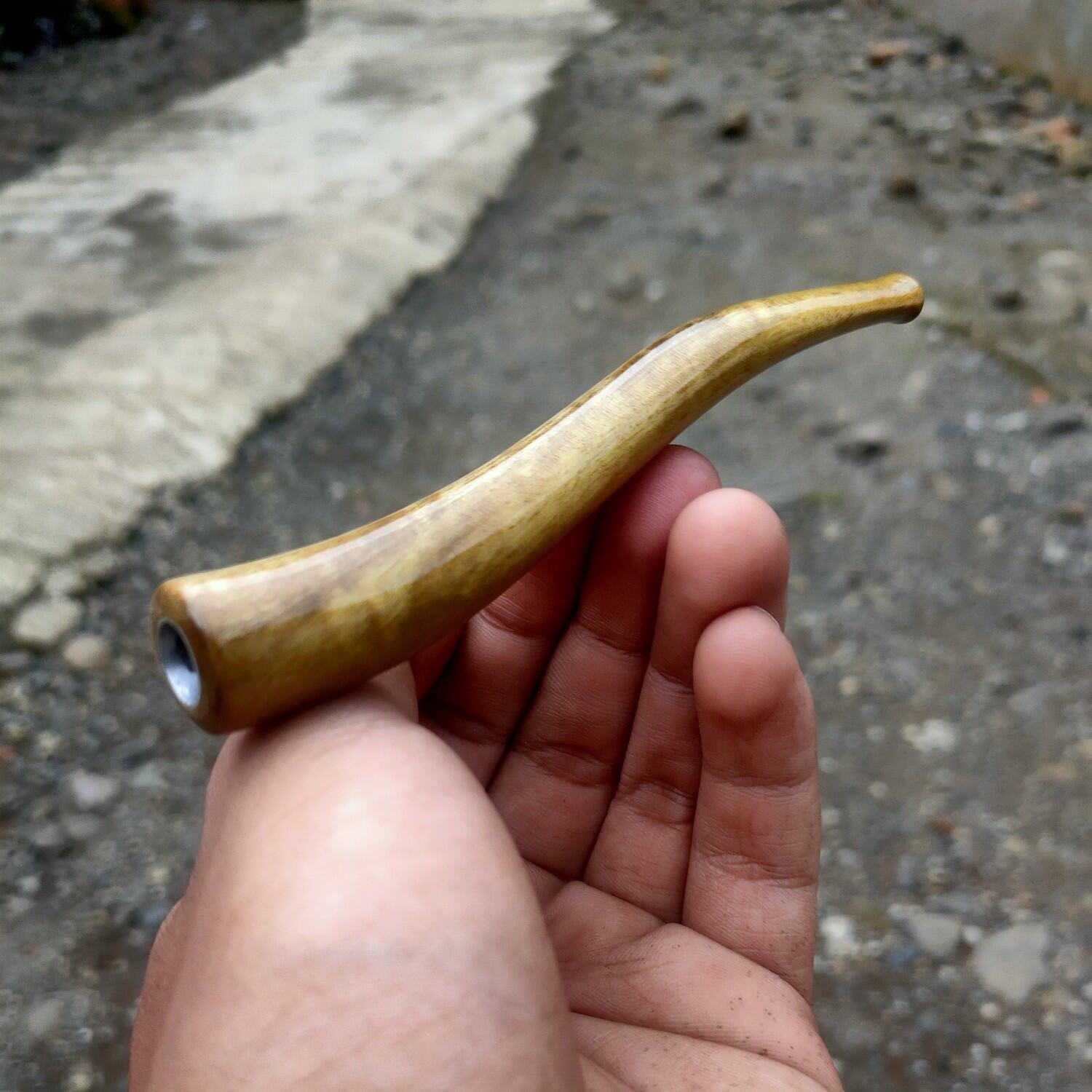 Pipa Galih Kayu Kantil 10 cm (lengkung mesra) | Lazada Indonesia