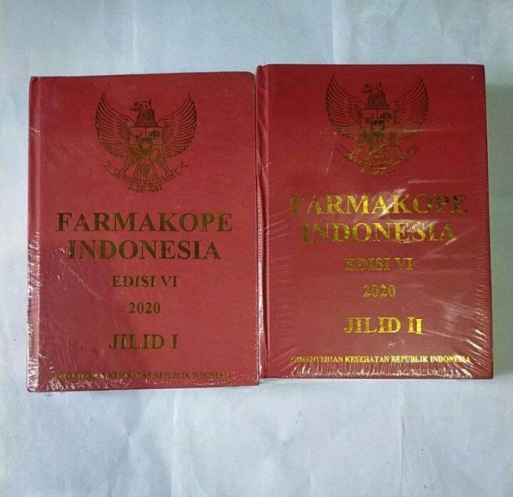 FARMAKOPE INDONESIA EDISI 6 TAHUN 2020 ARKAVER jilit 1 & 2 | Lazada ...
