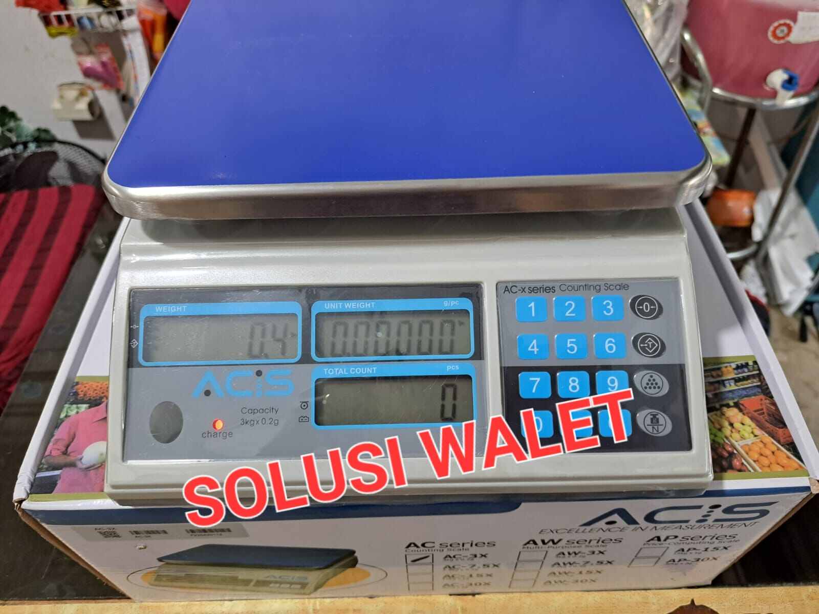 Timbangan Counting Digital 30kg ACIS / AC 30X Timbangan Hitung | Lazada Indonesia