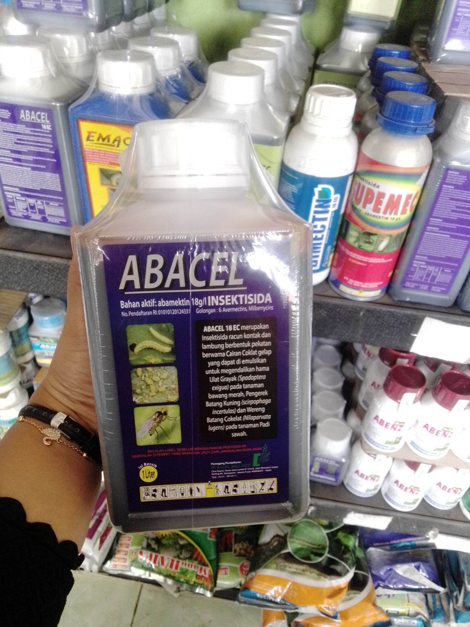 Abacel 1liter Bonus kaos insektisida pestisida Obat Pertanian obat ...