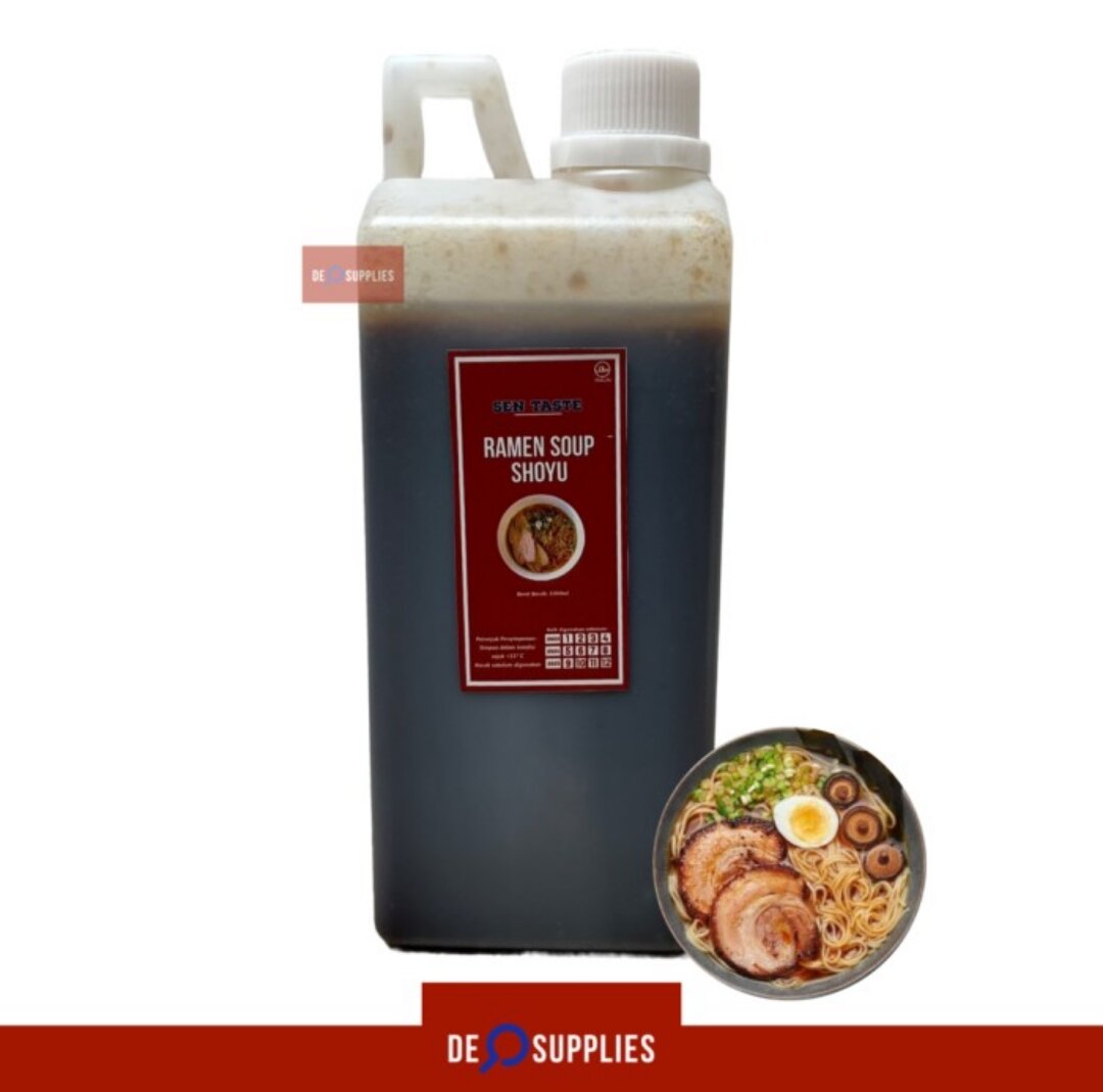 Shoyu Ramen Soup Sentaste 1kg - Kuah Ramen Sop Shoyu Soy Sauce Halal ...
