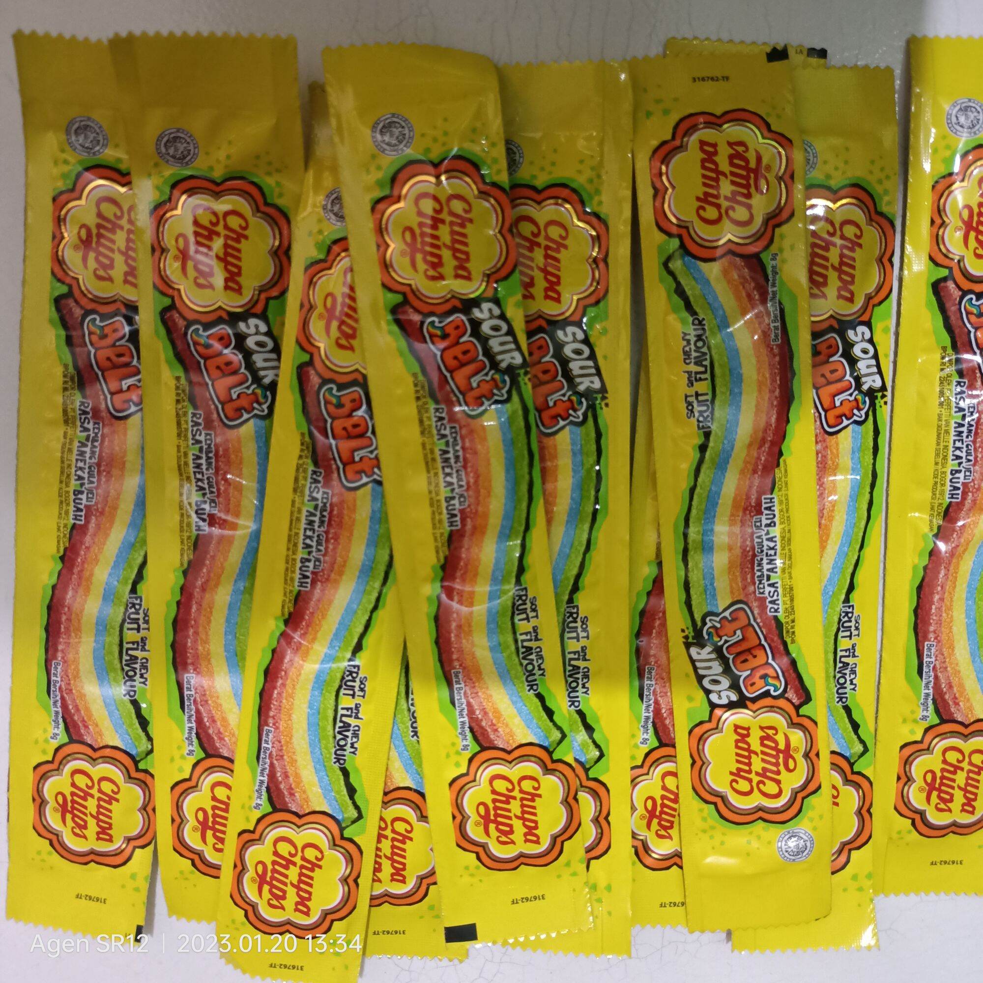 chupa chups sour belt | Lazada Indonesia