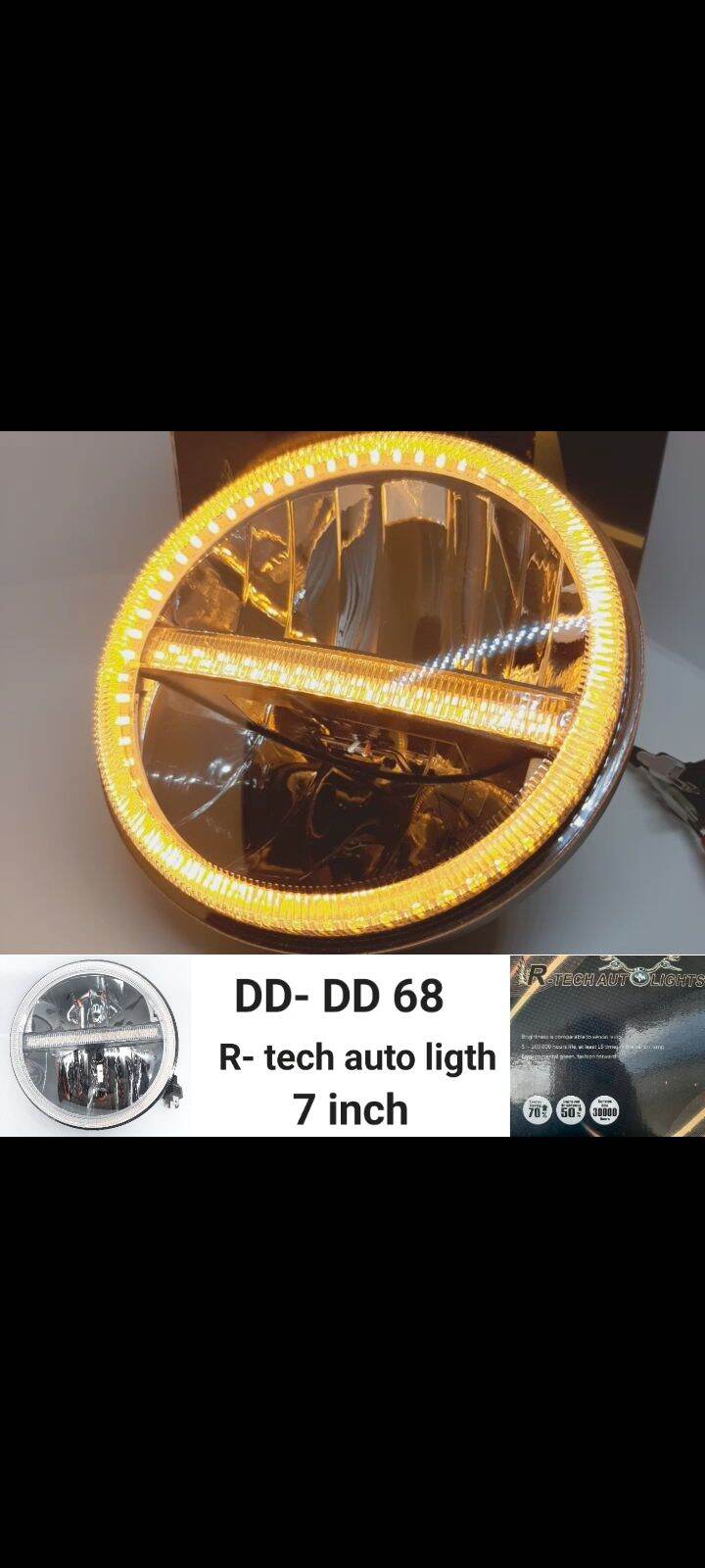 LAMPU LED DAYMAKER 7 INCH ORIGINAL THAILAND UNIVERSAL DD68 | Lazada Indonesia