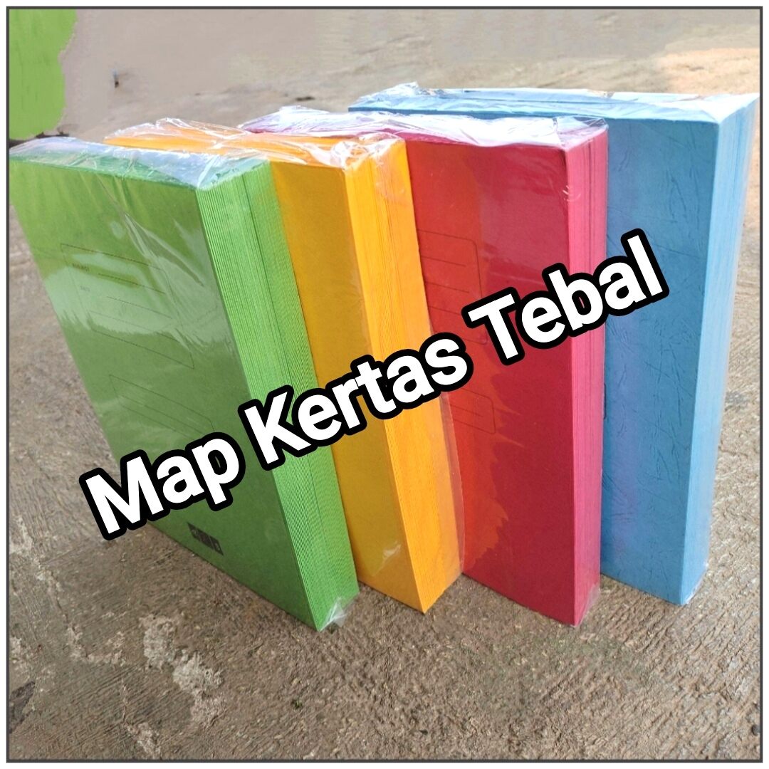10 Pcs Map Kertas Tebal ( 4 Pilihan Warna ) | Lazada Indonesia