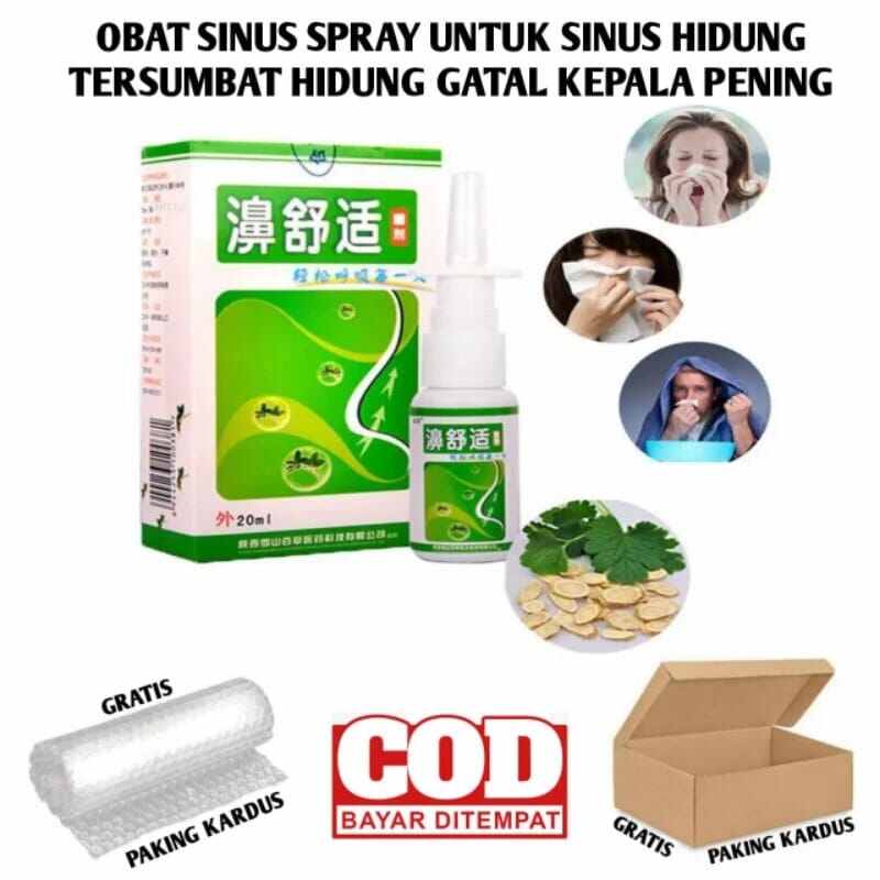 OBAT SINUS SPRAY SINUSITIS RHINITIS | Lazada Indonesia