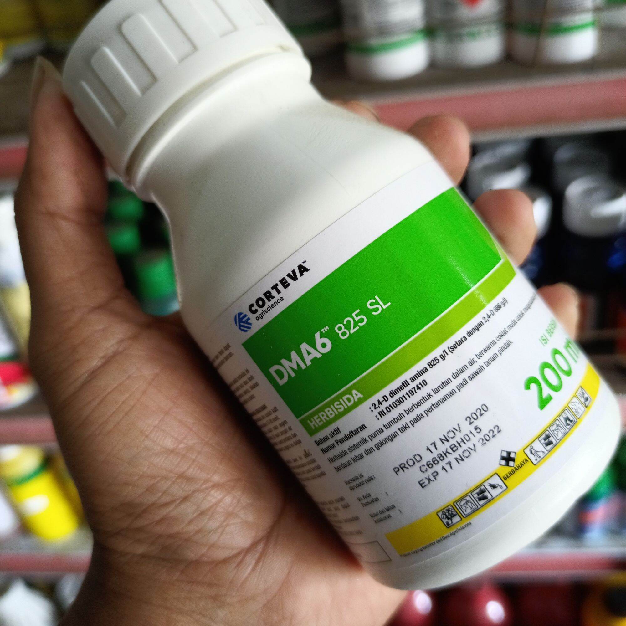 Herbisida Selektif DMA 6 Kemasan 200 ml untuk gulma di tanaman padi ...