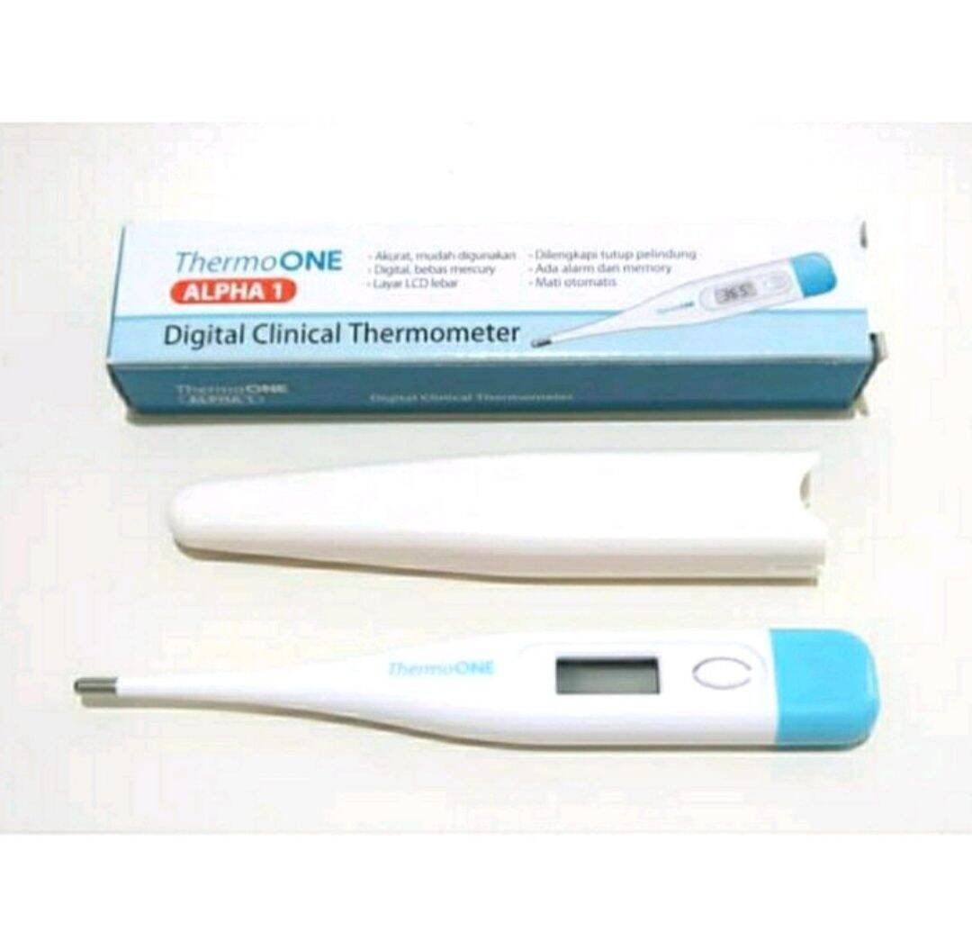 Termometer Digital Onemed Alpha 1 - Alat Pengukur Suhu Tubuh | Lazada ...