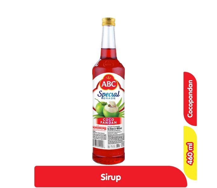 ABC Special Grade Sirup Cocopandan 460 ml | Lazada Indonesia