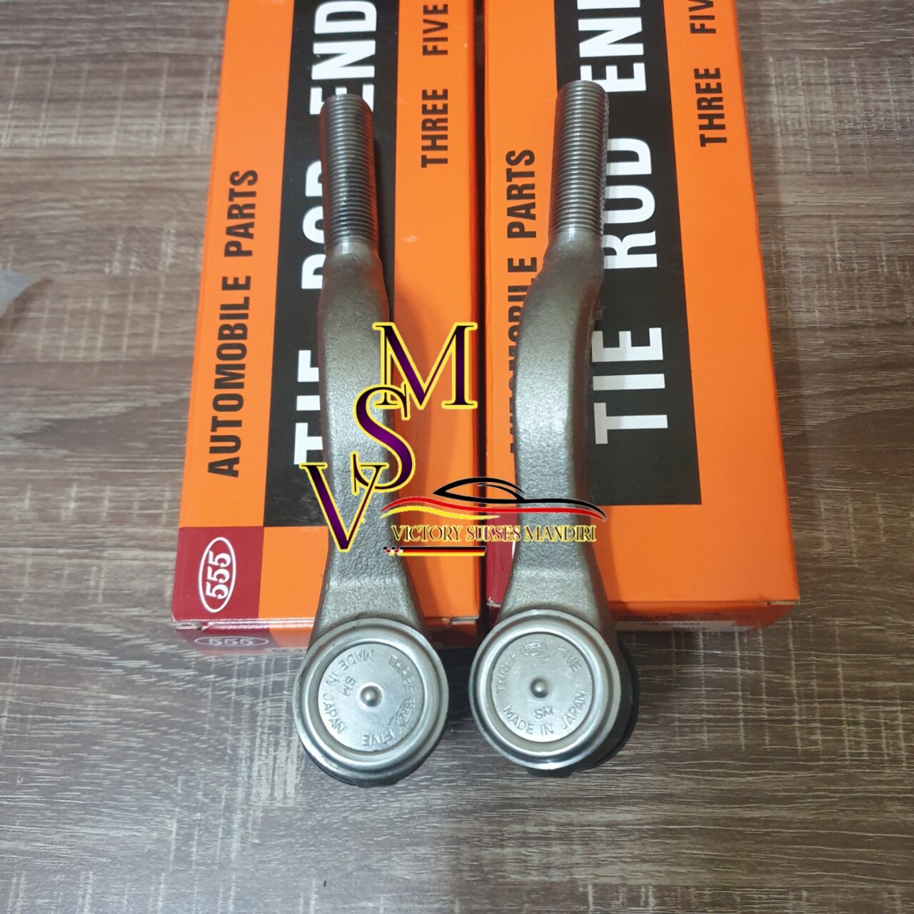 Tie rod end mitsubishi L200 Long/panjang 1set 555 japan | Lazada Indonesia