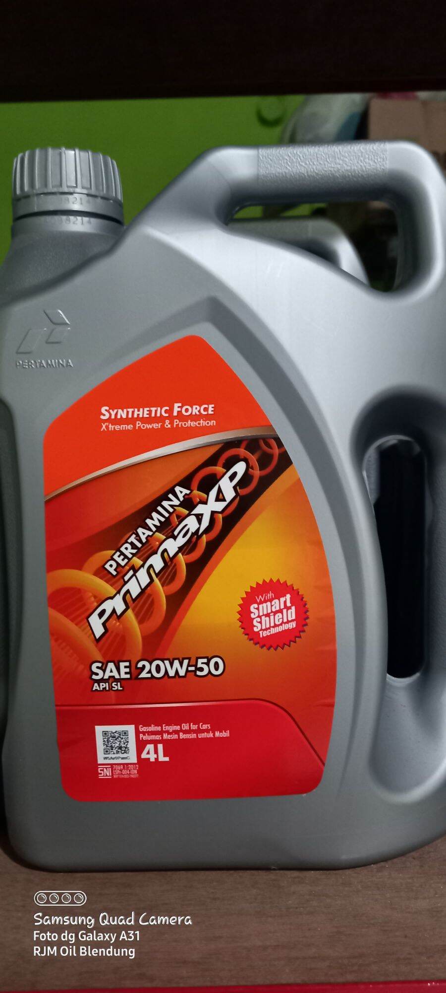 Oli Prima XP 20w-50 4L ORIGINAL PERTAMINA | Lazada Indonesia