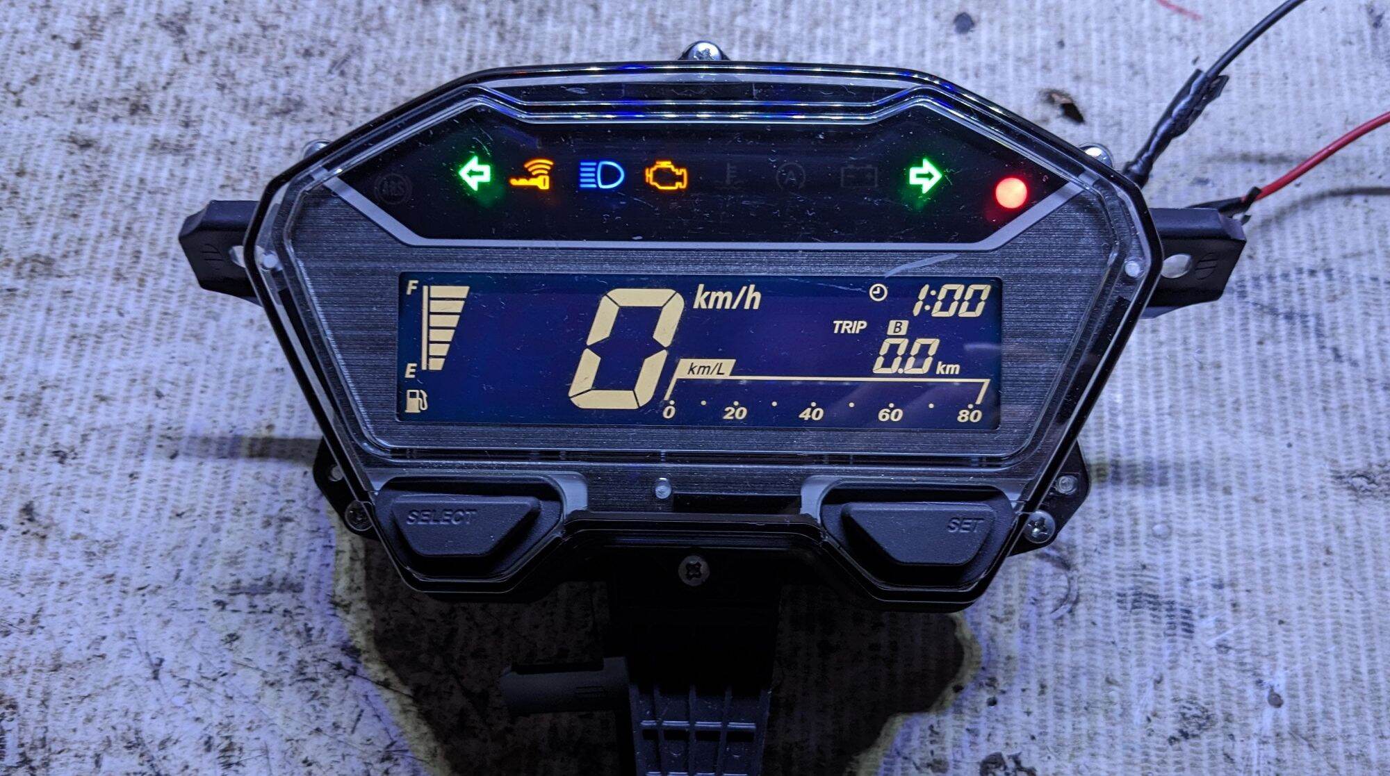 speedometer kilometer spidometer odometer honda vario 125 led new 2018 ...