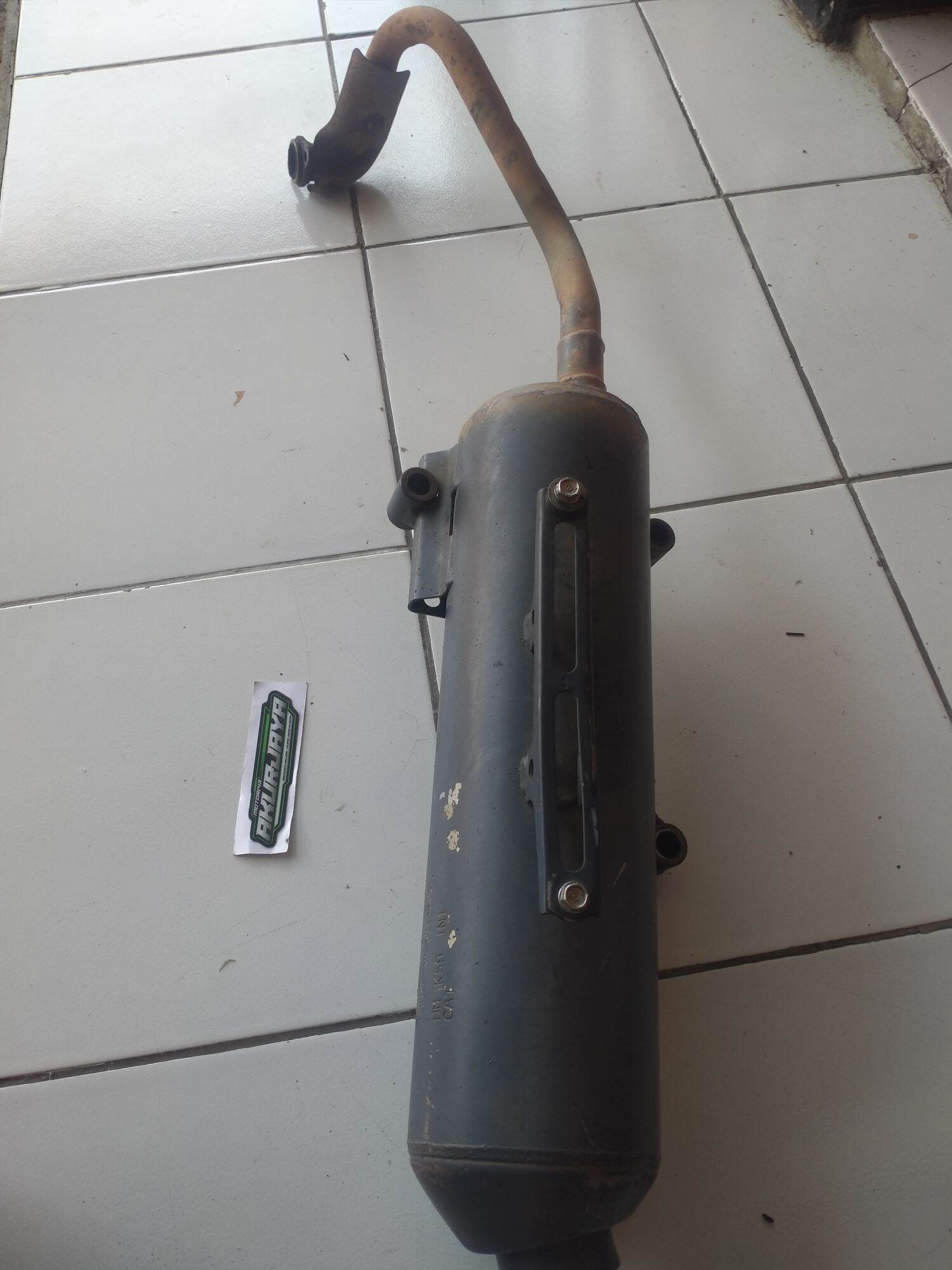 Kenalpot knalpot pipa gas buang ori honda vario 150 k59 pnp vario 125 led | Lazada Indonesia