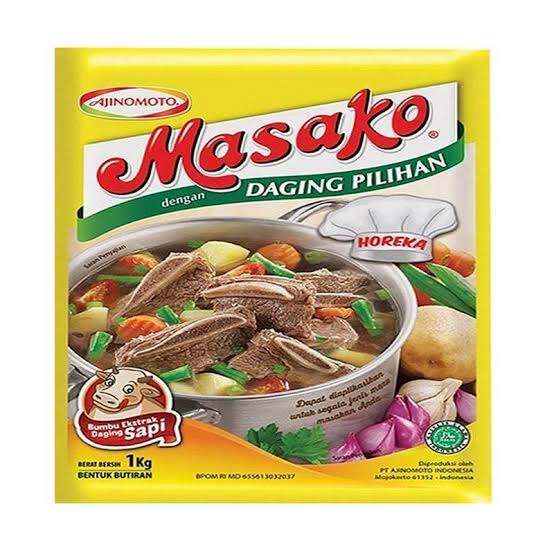penyedap rasa masako sapi 9gr sachet 1 hanger isi 12 sachet | Lazada ...
