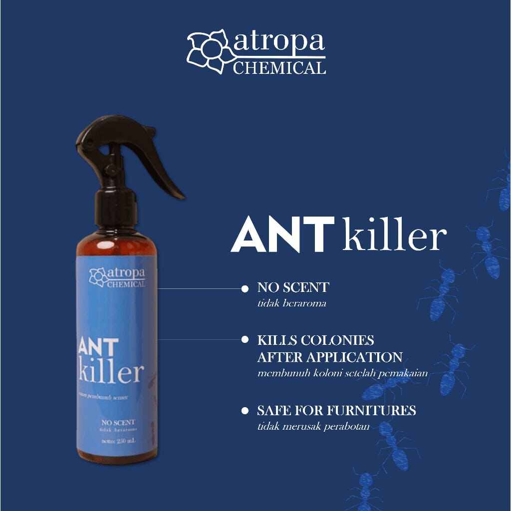Atropa Chemical ANT KILLER (Racun pembunuh semut) - Spray 250 ml ...