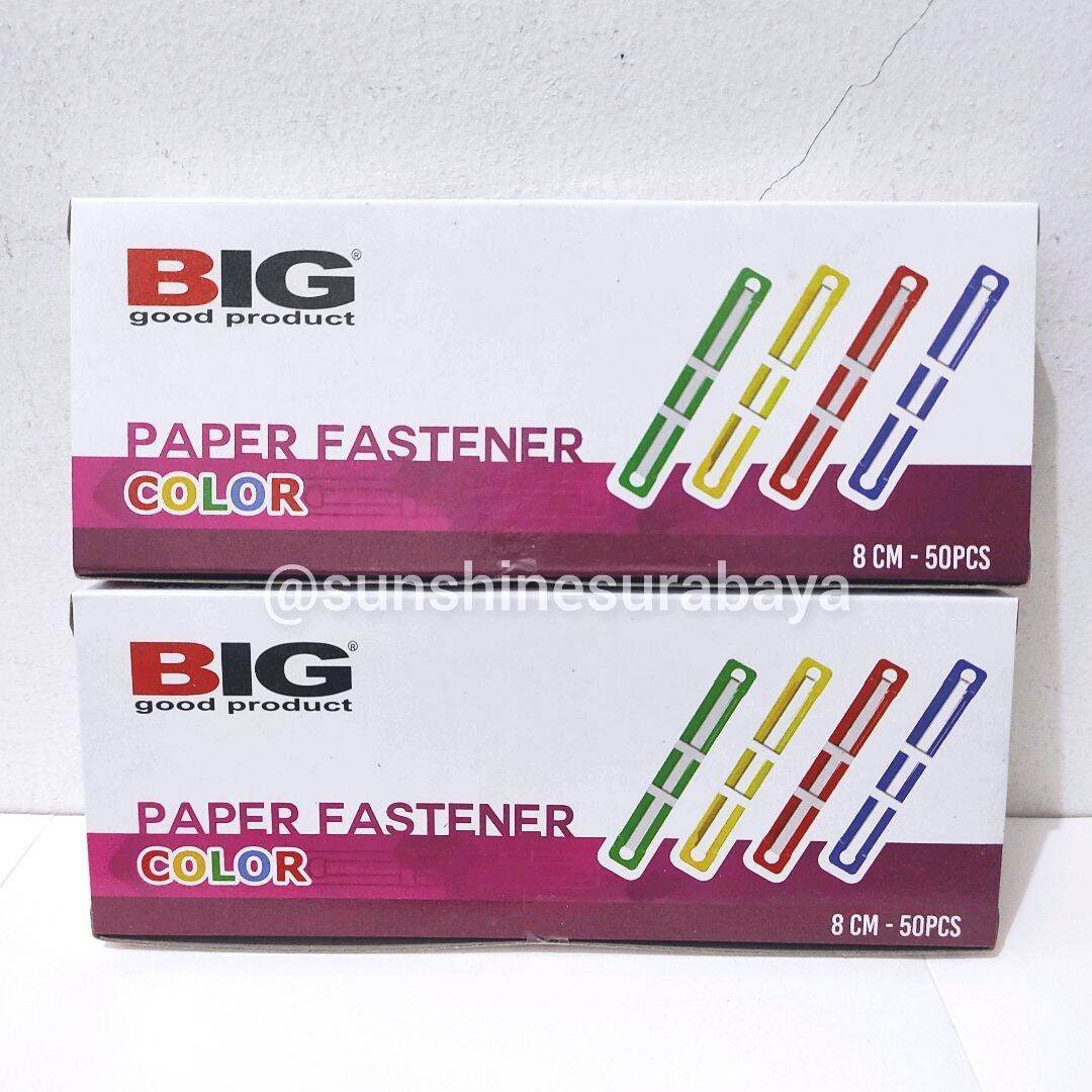 Paper Fastener Color (50 pcs) | Lazada Indonesia
