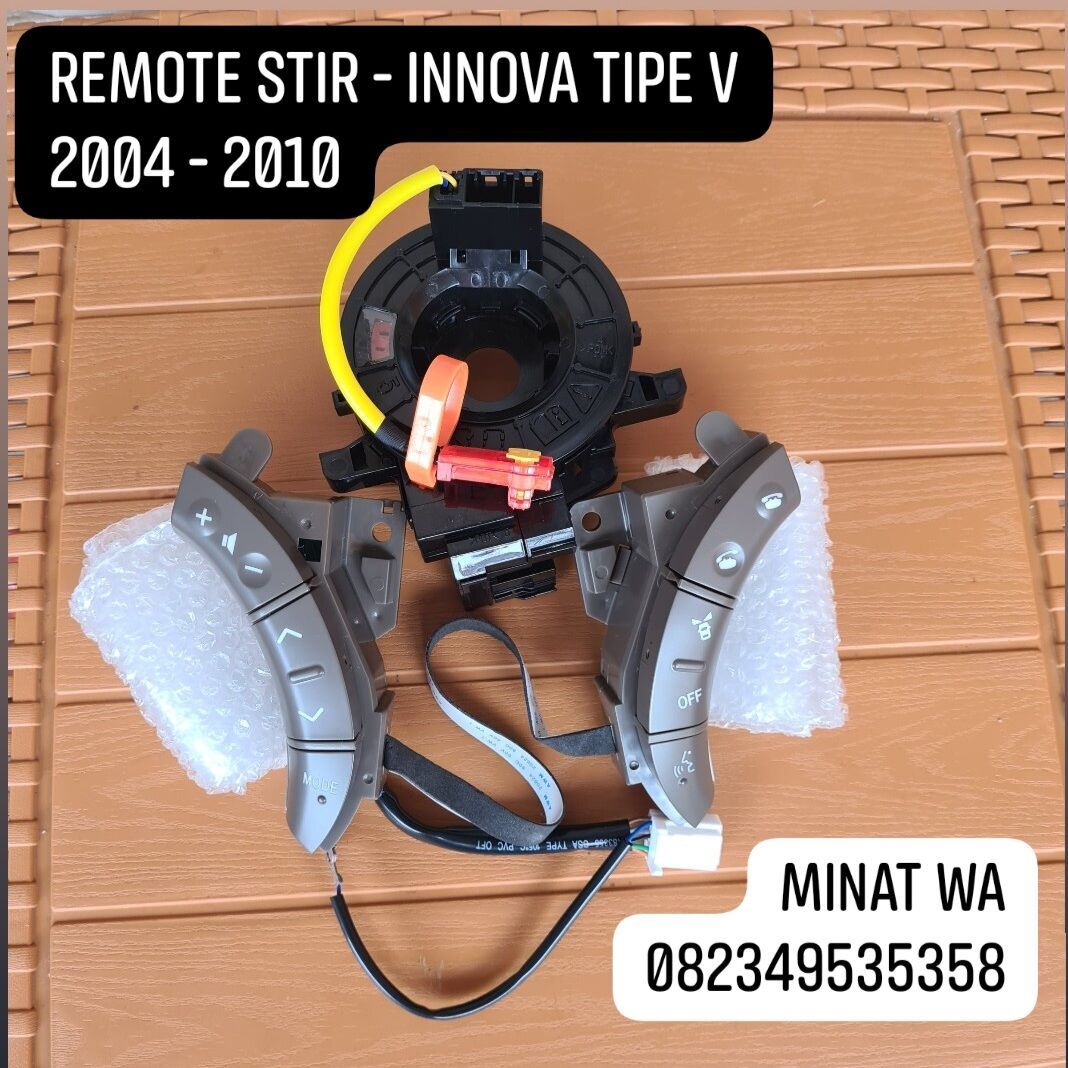 Tombol Audio Stir INNOVA V 2004-2010 Fortuner Rush Lengkap Spiral Audio ...