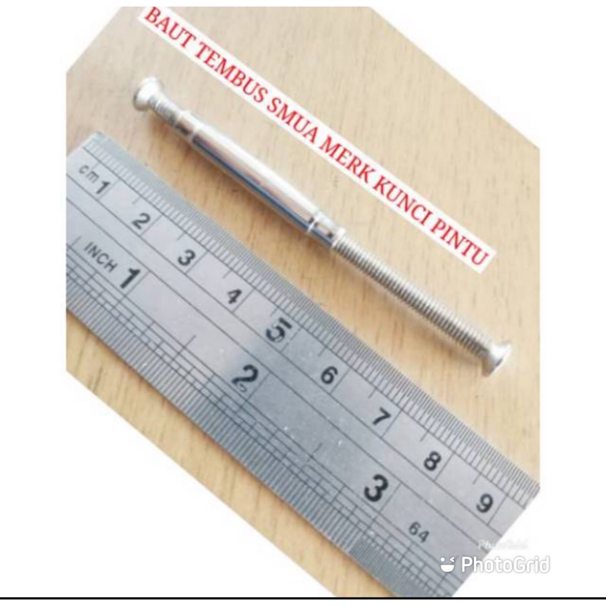 BAUT TEMBUS KUNCI PINTU/ Baut handle pintu Terlaris Baut L rosette ...