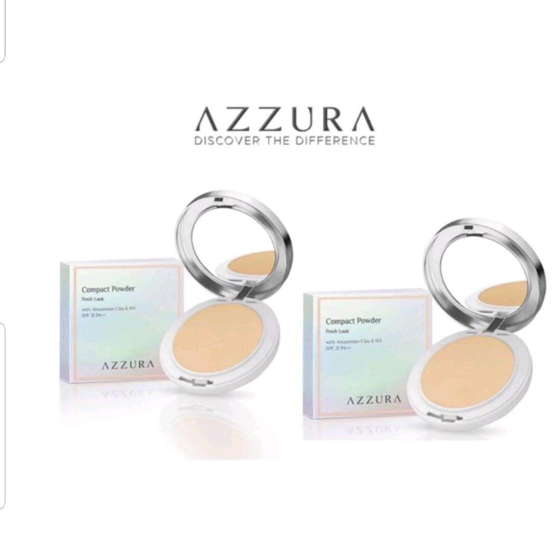 [ AZZURA ] Compact Powder | Lazada Indonesia