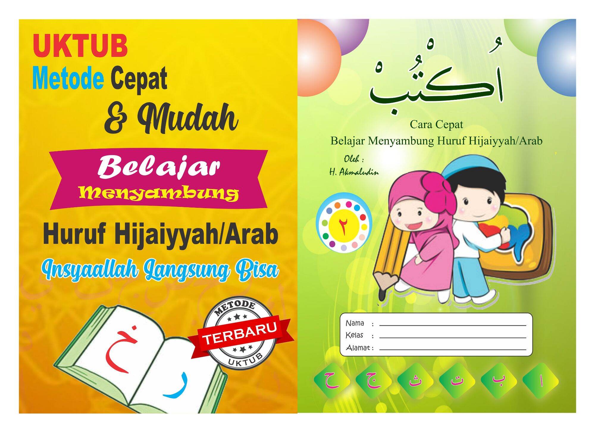 BUKU TPA/TPQ/MDTA METODE CEPAT BELAJAR MENYAMBUNG HURUF ARAB JILID 2 ...