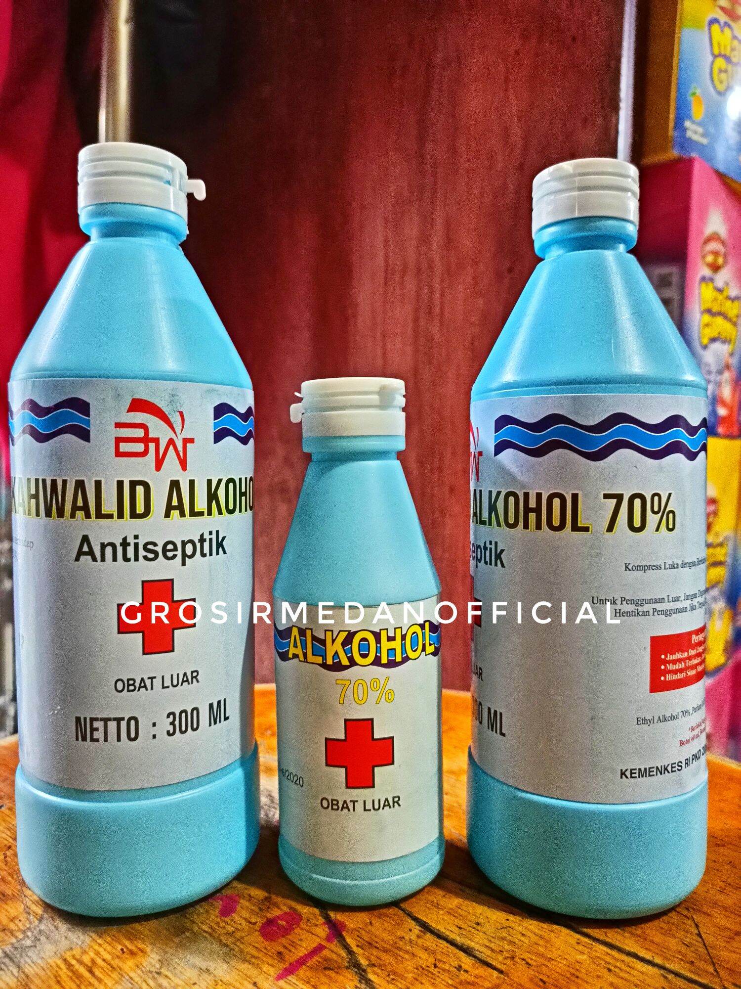 ALKOHOL 70 % ANTISEPTIK ANTI KUMAN BERKAHWALID | Lazada Indonesia