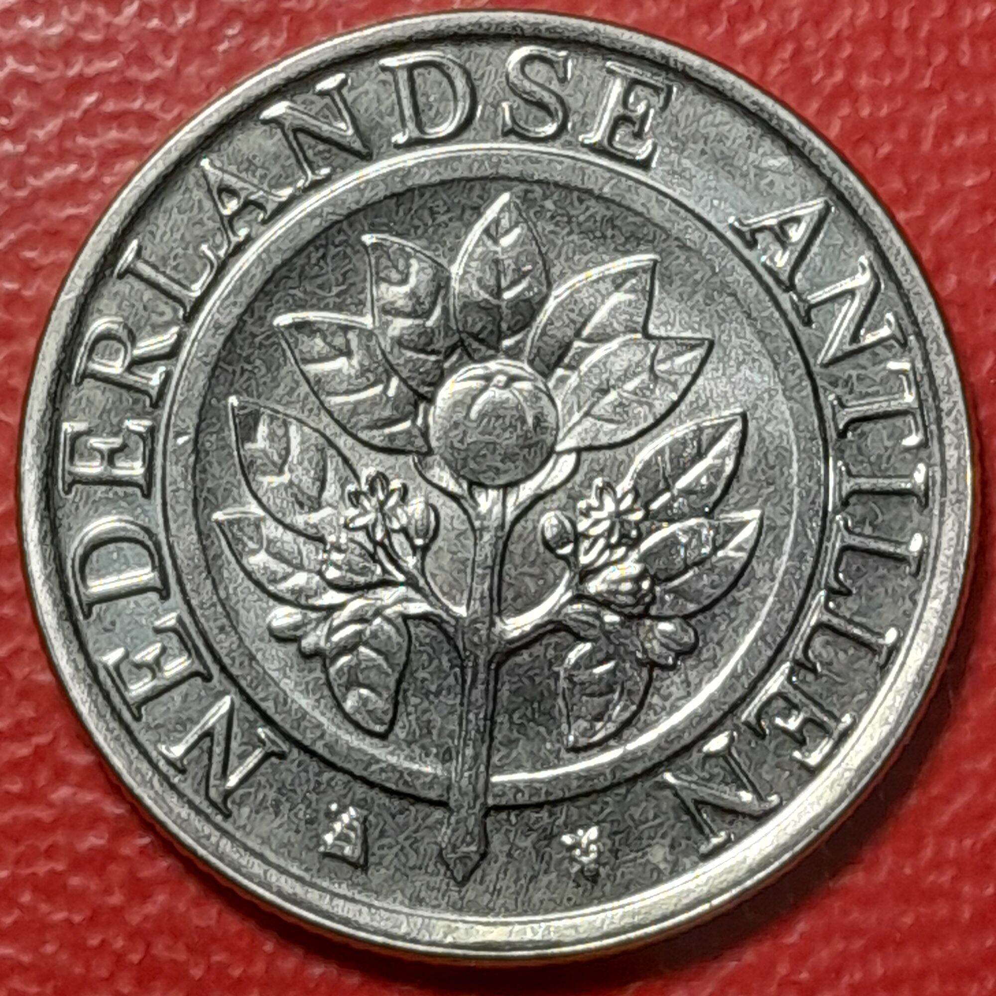 Koin Nederland Koleksi kuno Jadul 25 Cents Antilen Tahun 2016 | Lazada ...
